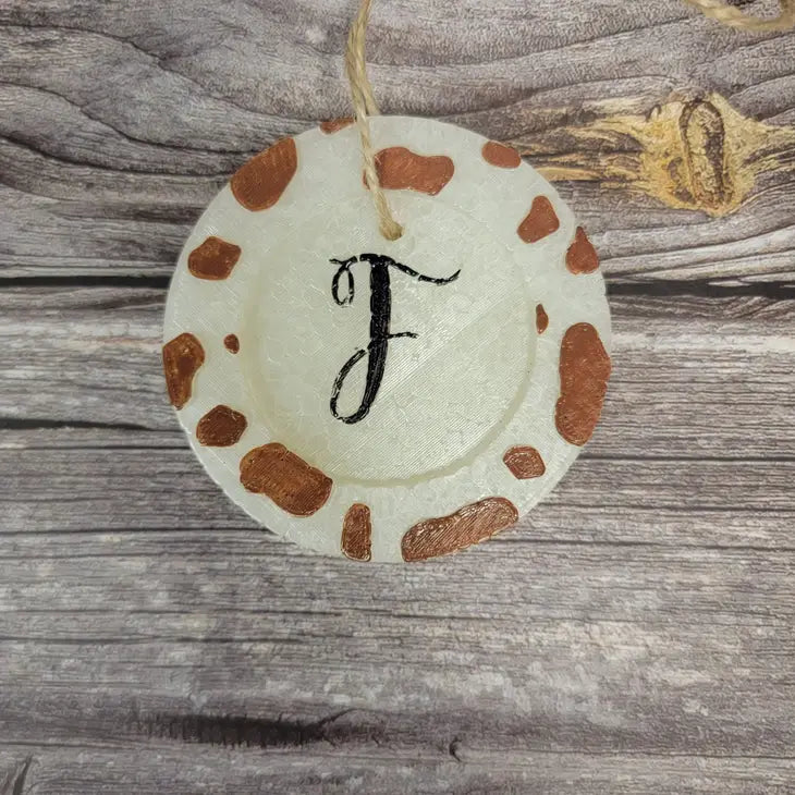 Letter F Monogram Freshie| Southern Scents Fragrances