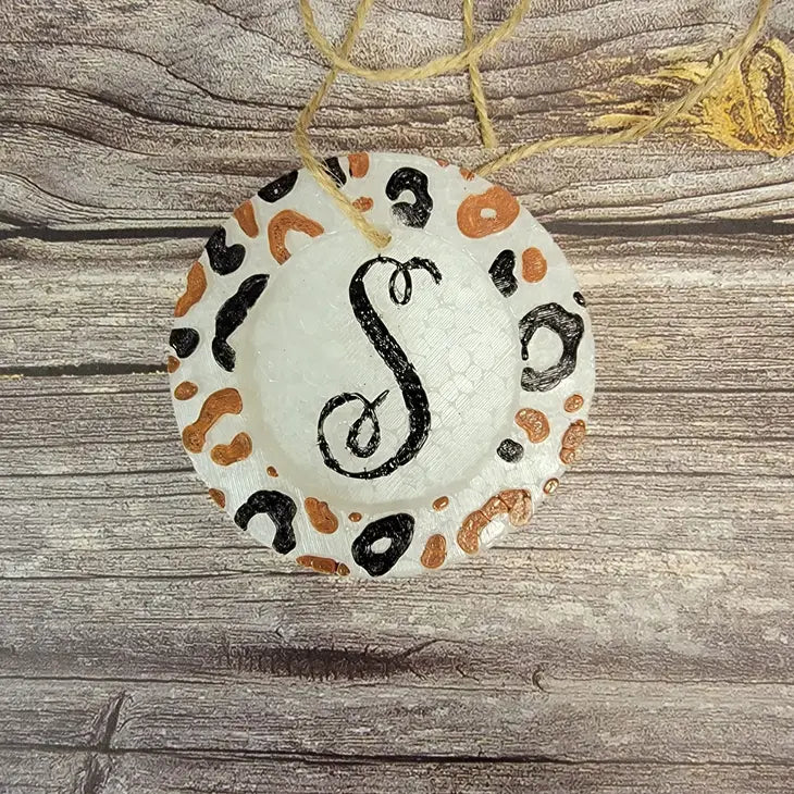 Letter S Monogram Freshie| Southern Scents Fragrances